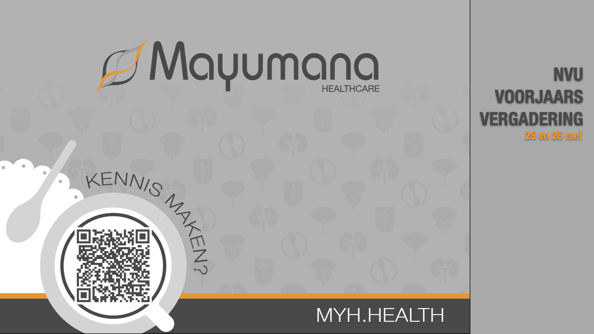 NVU Voorjaarsvergadering 2023 - Mayumana Healthcare